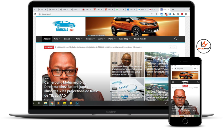 Bougna.net - LocalHost Digital - Meilleure Agence Web et Digitale au Cameroun - La Meilleure ...
